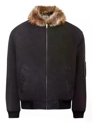 MAISON MARGIELA Fur-collar Cotton Jacket