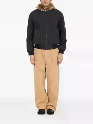 MAISON MARGIELA Fur-collar Cotton Jacket
