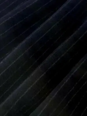 Drole De Monsieur Le Manteau Pinstripe Coat
