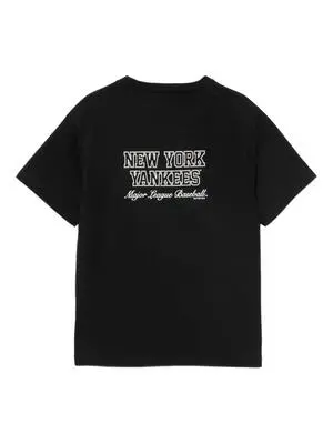 New Era Logo-embossed T-shirt