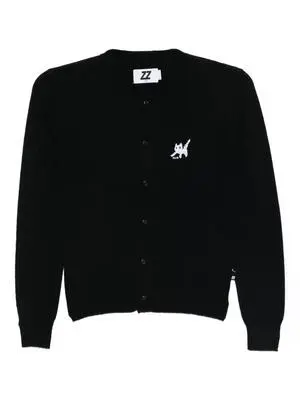 Izzue Logo-embroidered Cardigan