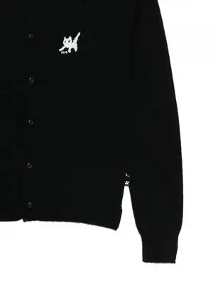 Izzue Logo-embroidered Cardigan