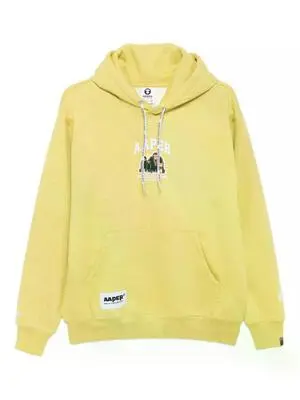 AAPE BY *A BATHING APE® Logo-patch Hoodie