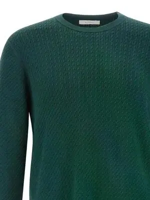 DIKTAT Cable-knit Crew-neck Sweater