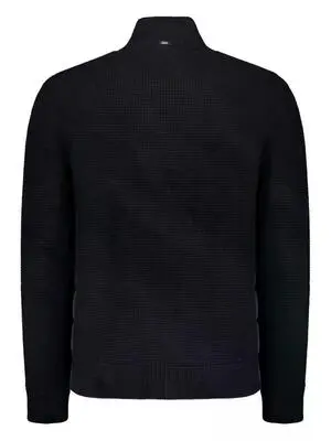 Herno Padded-panel Knitted Jacket