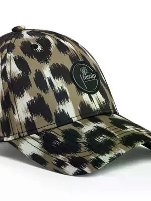 Fusalp Leopard-print Baseball Cap - Brown