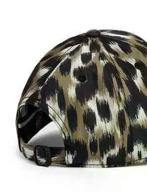 Fusalp Leopard-print Baseball Cap - Brown