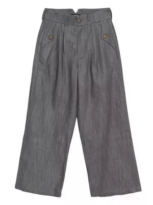 LABRUM Pleated Pocket Pants