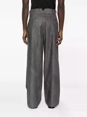 LABRUM Pleated Pocket Pants