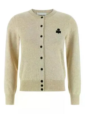 MARANT ETOILE Mona Logo-patch Cardigan
