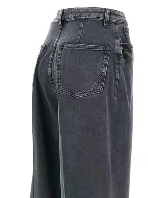 3x1 High-waist Wide-leg Jeans - Black