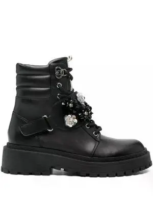 Liu Jo Rumi Boots With Floral Embellishments
