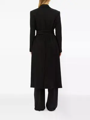 MSGM Double-breasted Belted Coat