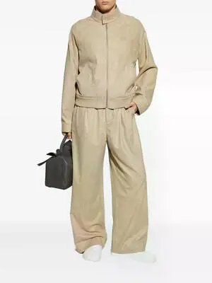 Loewe Zip-up Jacket - Neutrals