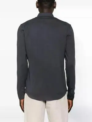 Orlebar Brown Giles Cotton Silk Shirt - Grey