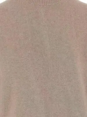 Guest In Residence Crew-neck Ribbed-hem Cashmere Sweater - Neutrals