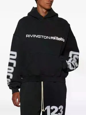RRR123 Metanoia Logo-print Hoodie