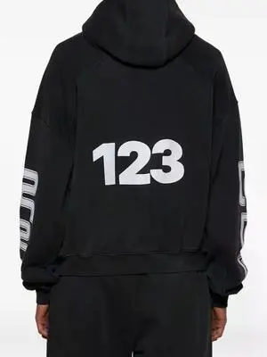 RRR123 Metanoia Logo-print Hoodie