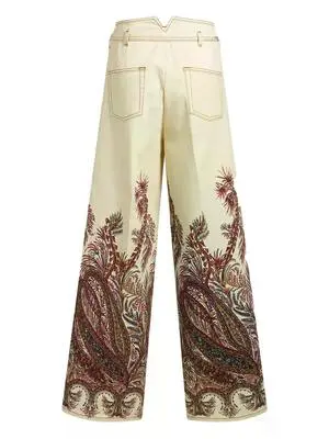Etro Paisley-print Jeans