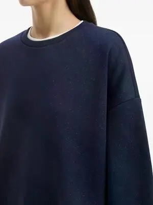B+AB Glitter-detail Layered Sweatshirt