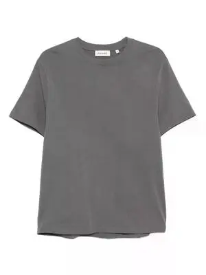 FRAME Logo-print T-shirt Grey