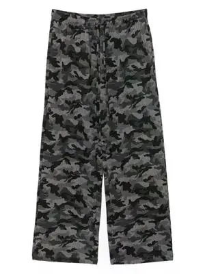 B+AB Camouflage-print Trousers