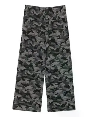 B+AB Camouflage-print Trousers