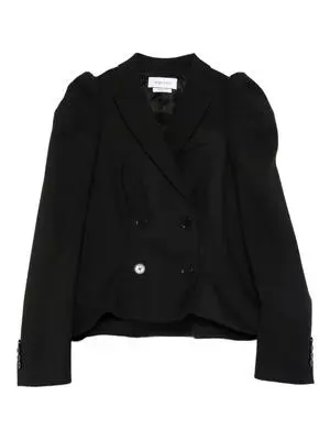 Alexander McQueen Puff-sleeve Double-breasted Jacket