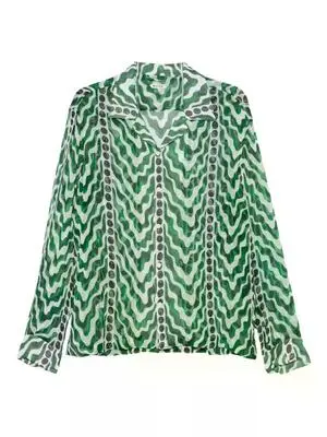 BODE Wave-pattern Shirt
