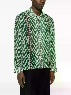BODE Wave-pattern Shirt