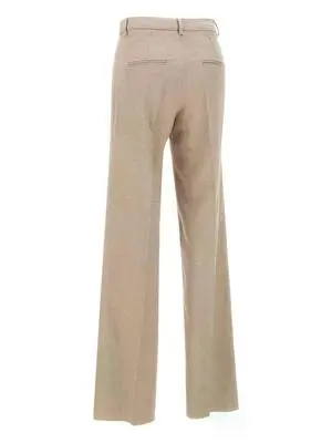 Marella Pressed-crease Wide-leg Trousers