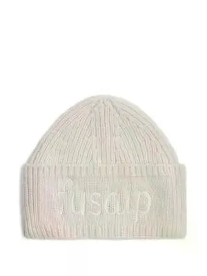 Fusalp Ribbed-knit Beanie - Neutrals