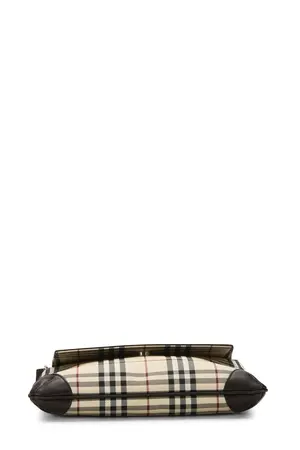 Burberry Jacquard Check Flap Messenger