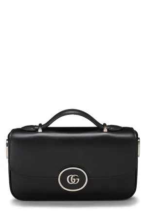 Gucci Leather Petite Gg Shoulder Bag