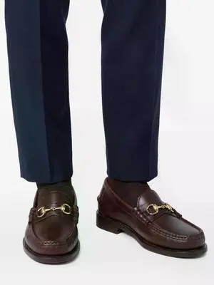 SEBAGO Horsebit Leather Loafers - Brown