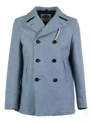 Camplin Notched Lapel Outerwear For Men