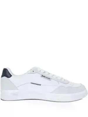 Just Cavalli Leather Panel Sneakers