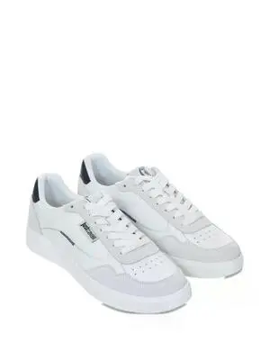 Just Cavalli Leather Panel Sneakers