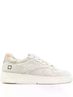 D.a.t.e. Leather Lace-up Sneakers - Grey
