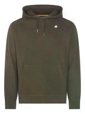 K-WAY Logo-patch Long-sleeve Hoodie