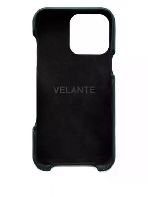 VELANTE Embossed Floral Iphone 16 Pro Phone Case - Green
