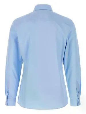 Valentino Garavani Pointed-collar Cotton Shirt - E08