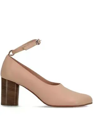 NICCOLO PASQUALETTI Block-heel Ankle-strap Pumps