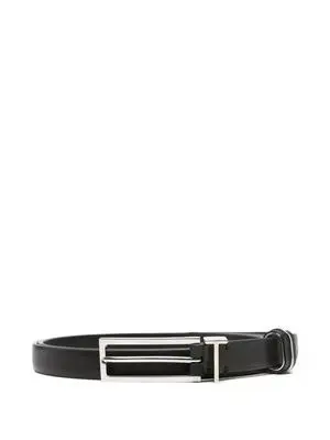TOM FORD Rectangular-buckle Belt - Black