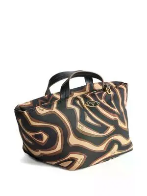 Emilio Pucci Graphic-print Tote Bag - Black