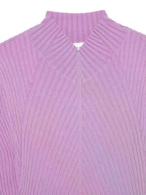 Victoria Beckham Merino Wool High Neck Sweater