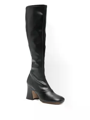 Chloé 8mm Janis Block-heel Knee-high Boots