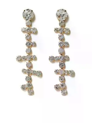TWINSET Crystal-embellished Drop Earrings - Gold
