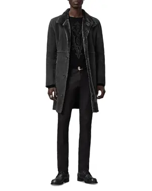 John Varvatos Ellwood Shearling Coat