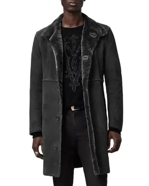 John Varvatos Ellwood Shearling Coat